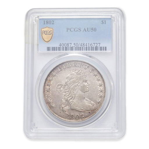 United States 1802 Draped Bust Dollar.