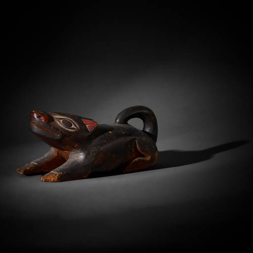 A Tlingit Animal Effigy