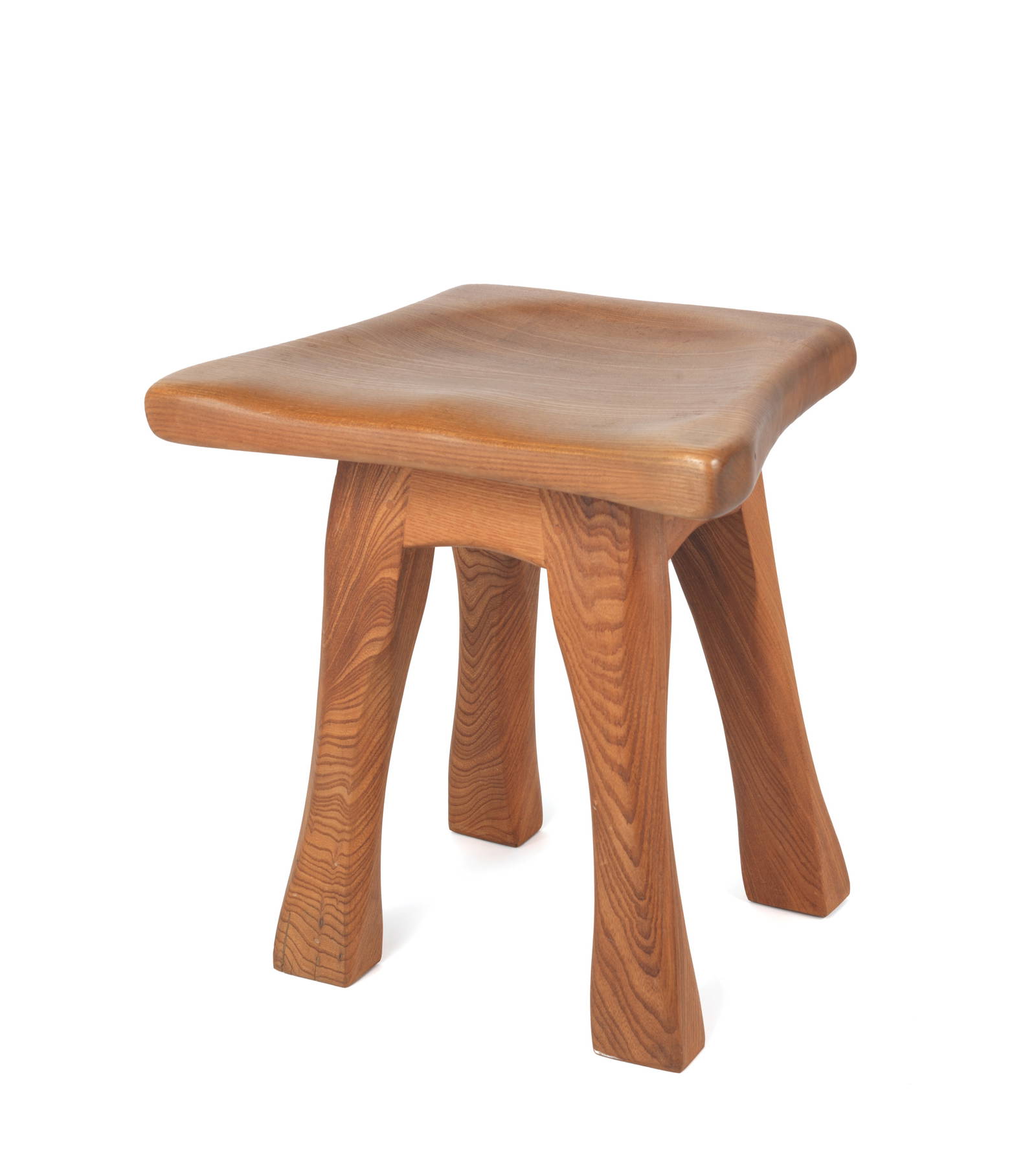 Tim Stead (1952-2000) An Elm Stool Auction