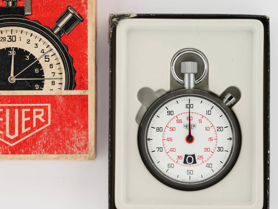 Chronometre Industriel Heuer - Industrial Heuer Chronometer Auction