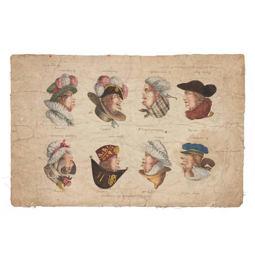 Caricatures. Suite Du Magasin De Visages. Paris: Alexandre Tessier.