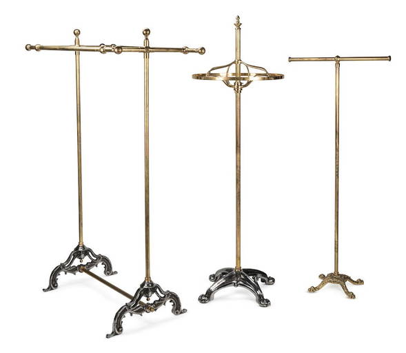 A 20th Century Brass Clothes Rail First Seen In Season 5, In The Diana ...