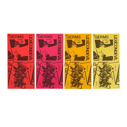 Germs Lexicon Devil Full Set Of 4 Unused And Unfolded Ep Sleeves.