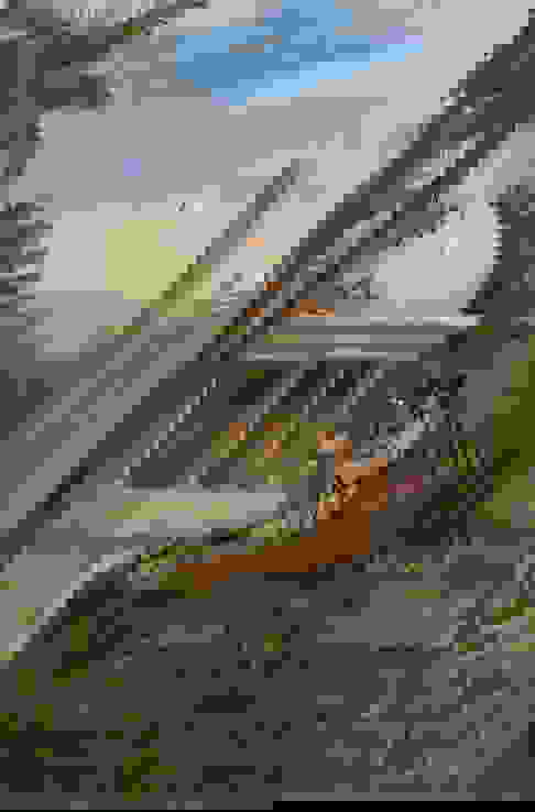 Robert Armitage Sterndale (british, 1839-1902) A Tiger Enjoying Its ...