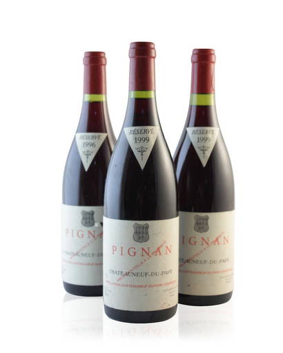 Châteauneuf Du Pape 1996, Pignan (1) Châteauneuf Du Pape 1999, Pignan (2)