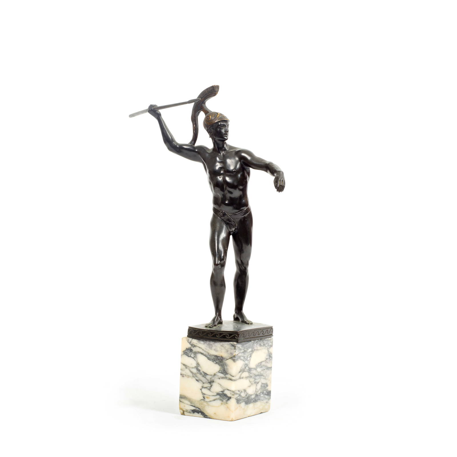 Georges Morin (german, 1874-1950): A Patinated Patinated Bronze Figure ...