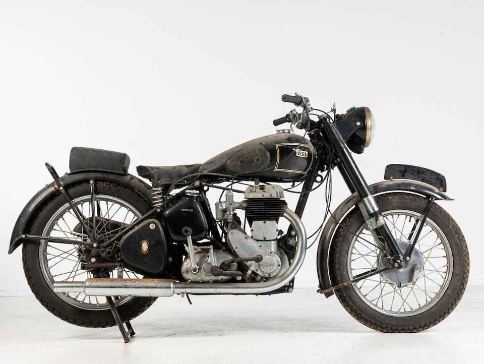 C.1941 Bsa 496cc M20 Frame No. Bm20.3200 Engine No. Wm20.30667 Auction