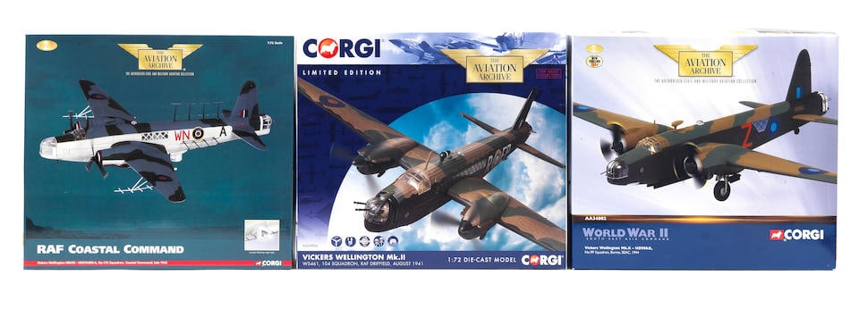 Three Boxed 1:72 Scale Limited Edition Die-cast Models Of Wwii Raf ...