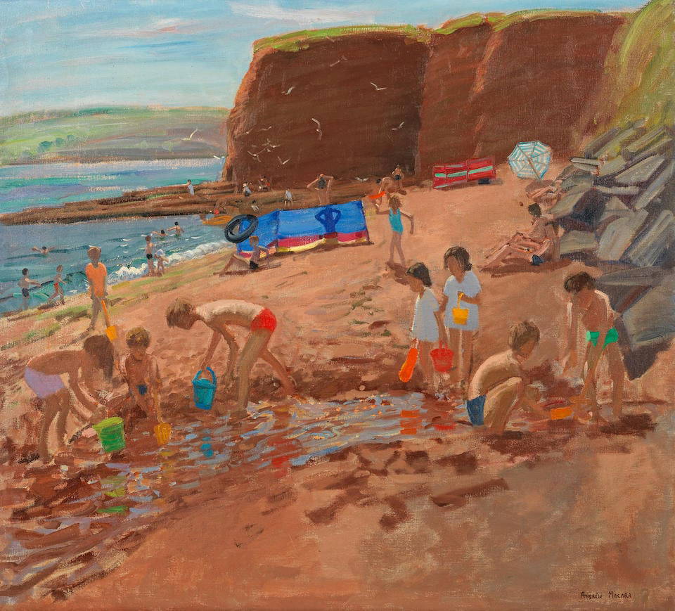 Andrew Macara N.e.a.c. (british, Born 1944) 'torquay' Auction