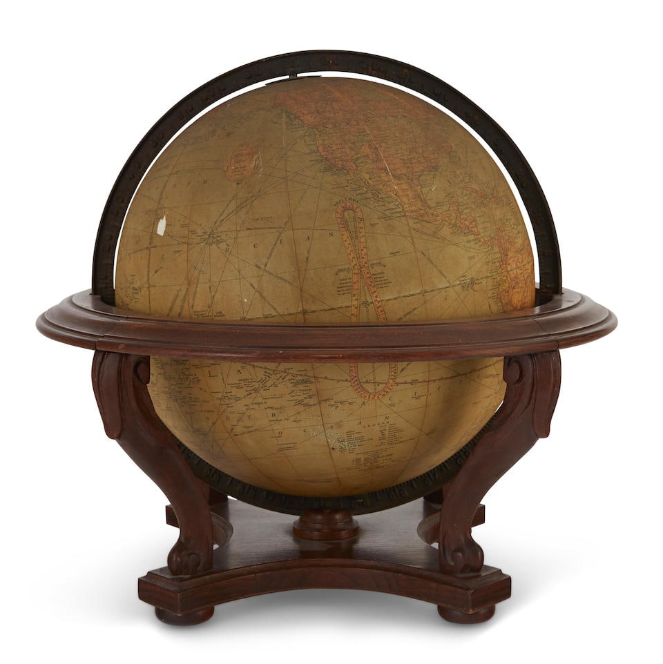 Tabletop Globe; Replogle. Library Globe. Chicago: Replogle Globes Inc ...