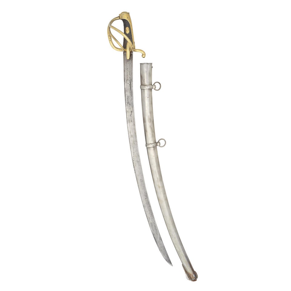 A French Anxi Light Cavalry Trooper's Sabre Auction