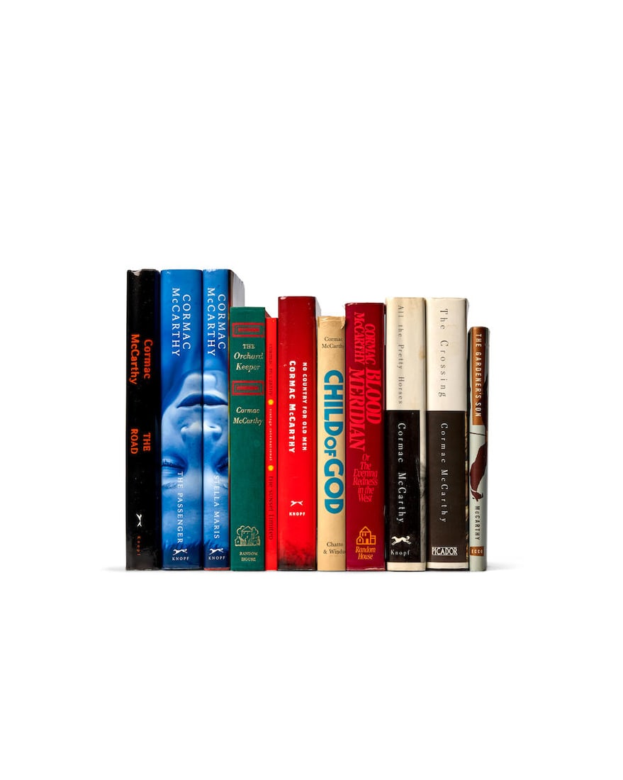First Editions Of Cormac Mccarthy. Mccarthy, Cormac. 1933-2023. A ...