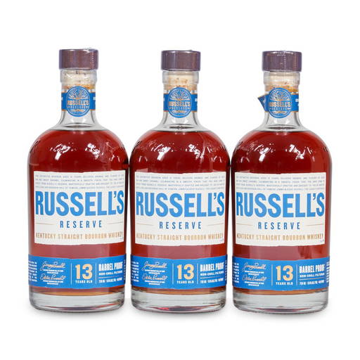 Russell's Reserve Bourbon 13 Years Old (3 750ml Bottles)