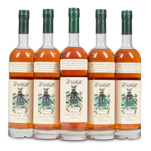 Willett Rye 4 Years Old (5 750ml Bottles)