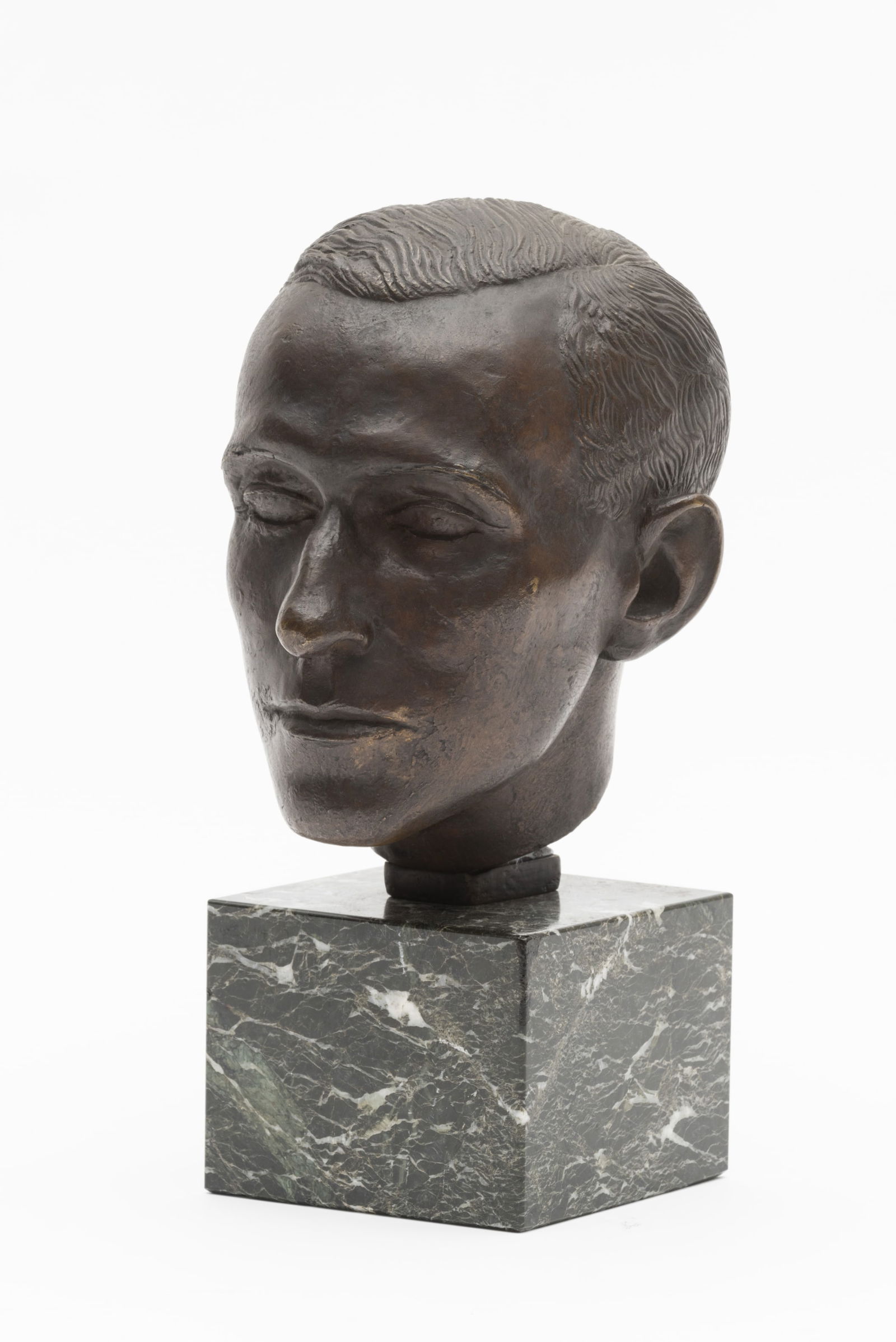 Charles Leplae (1903 1961) Tête D'homme, 1941