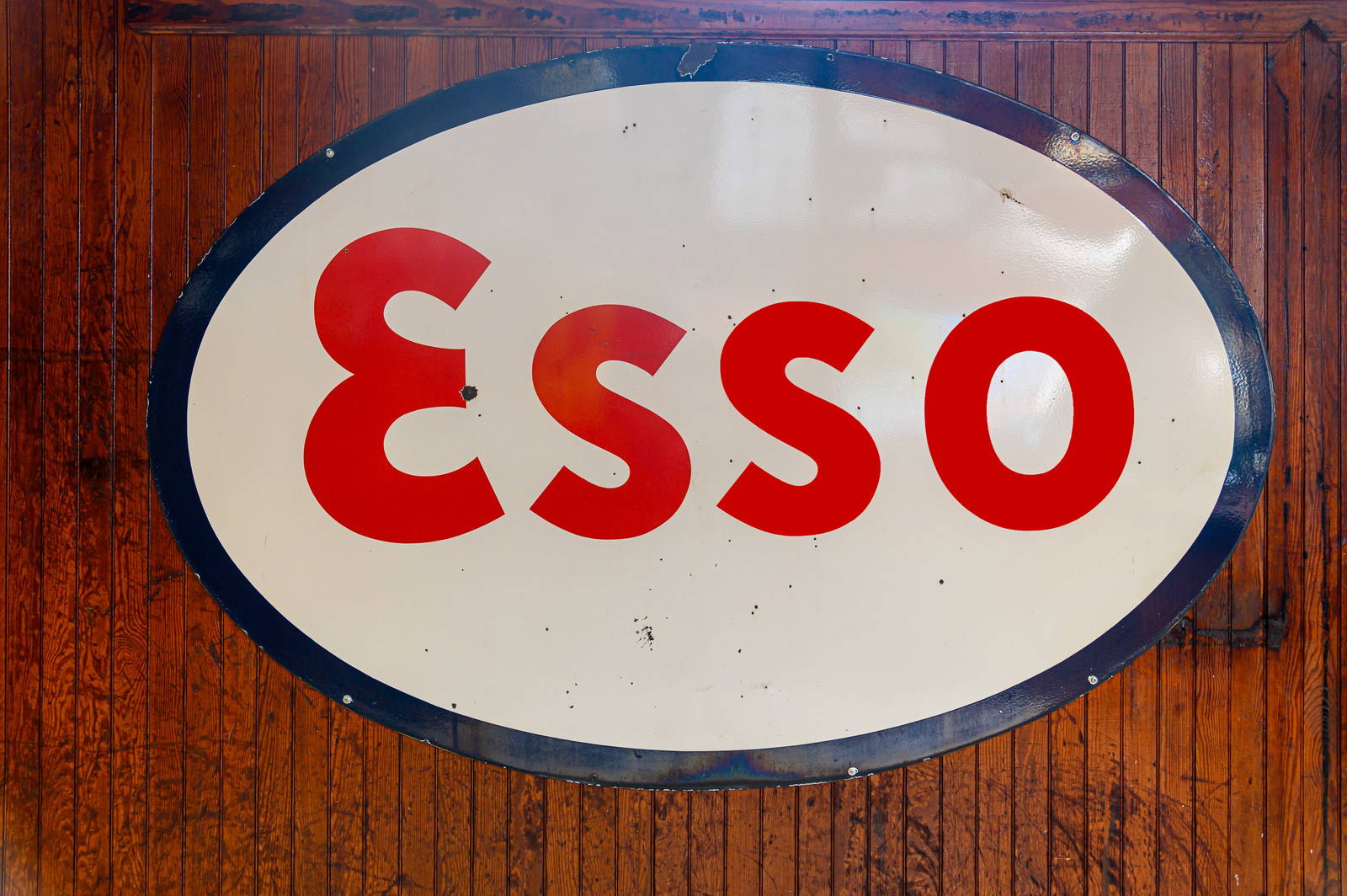 An Esso Large Format Enamel Sign Auction