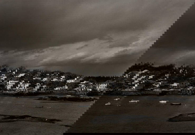 George Tice (born 1938); View Of Stonington, Maine;