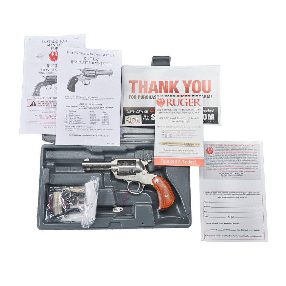 Ruger New Bearcat Duplicate Serial Number Single Action Revolver ...