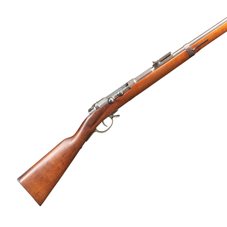 Mauser Model 1871 Bolt Action Rifle, Auction