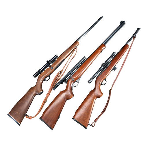 Three Mossberg .22 Caliber Rifles, Modern Firearm