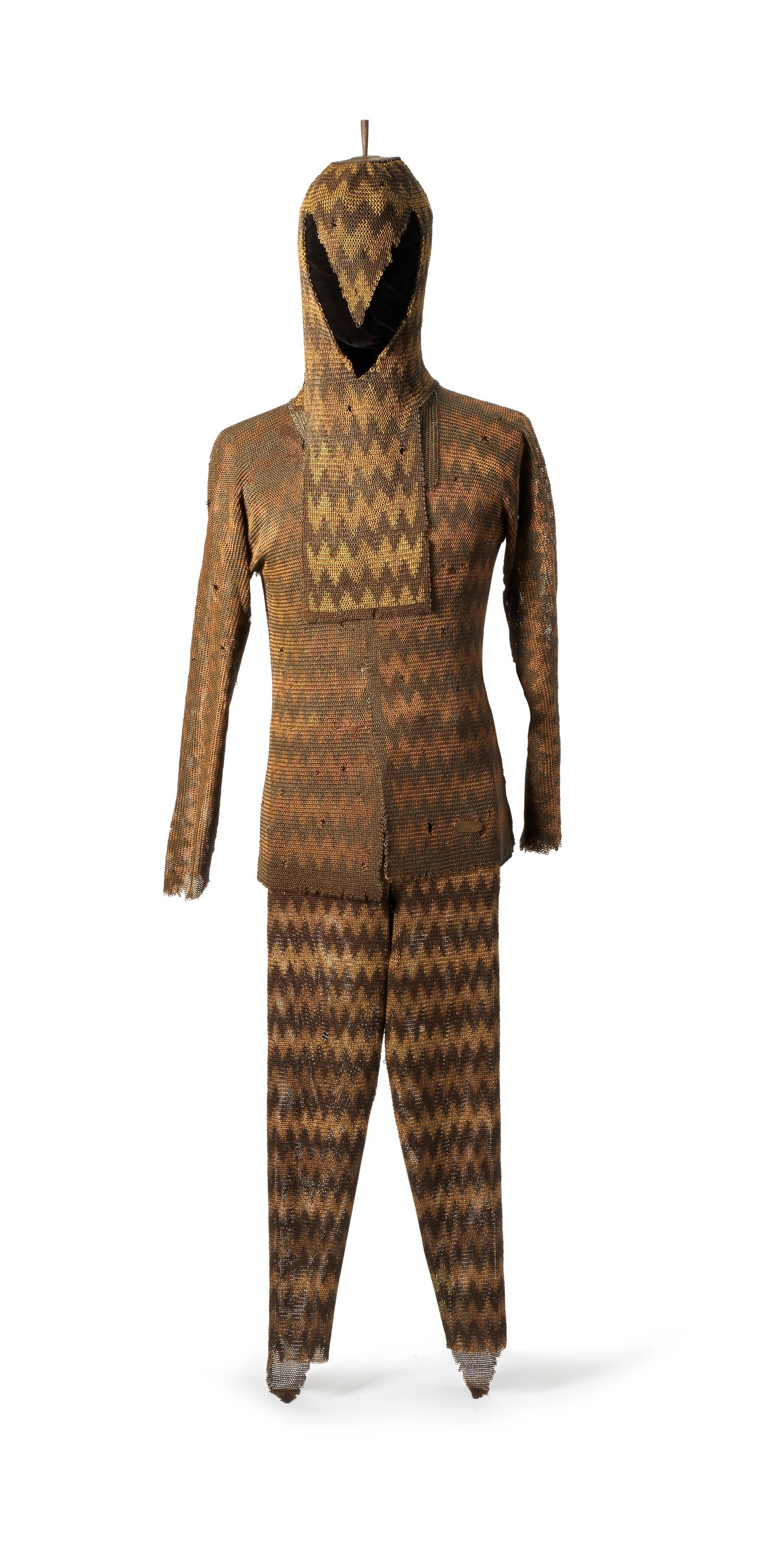 A Rare 'ganja-jamuna' Mail Suit Reputedly From The Armoury Of Maharao ...