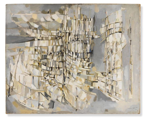 Maria Helena Vieira Da Silva (1908 1992) Les Tours De Verre 1952