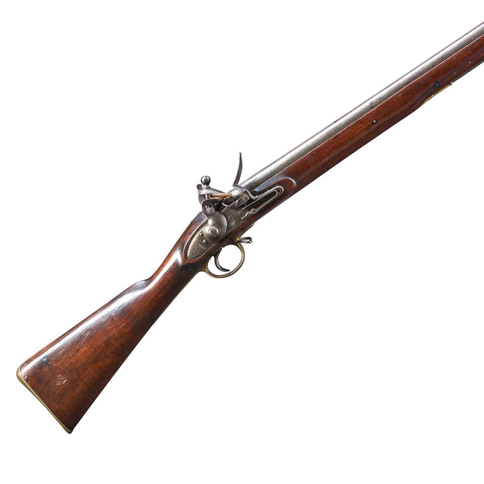 Victorian Flintlock Military Musket, Auction