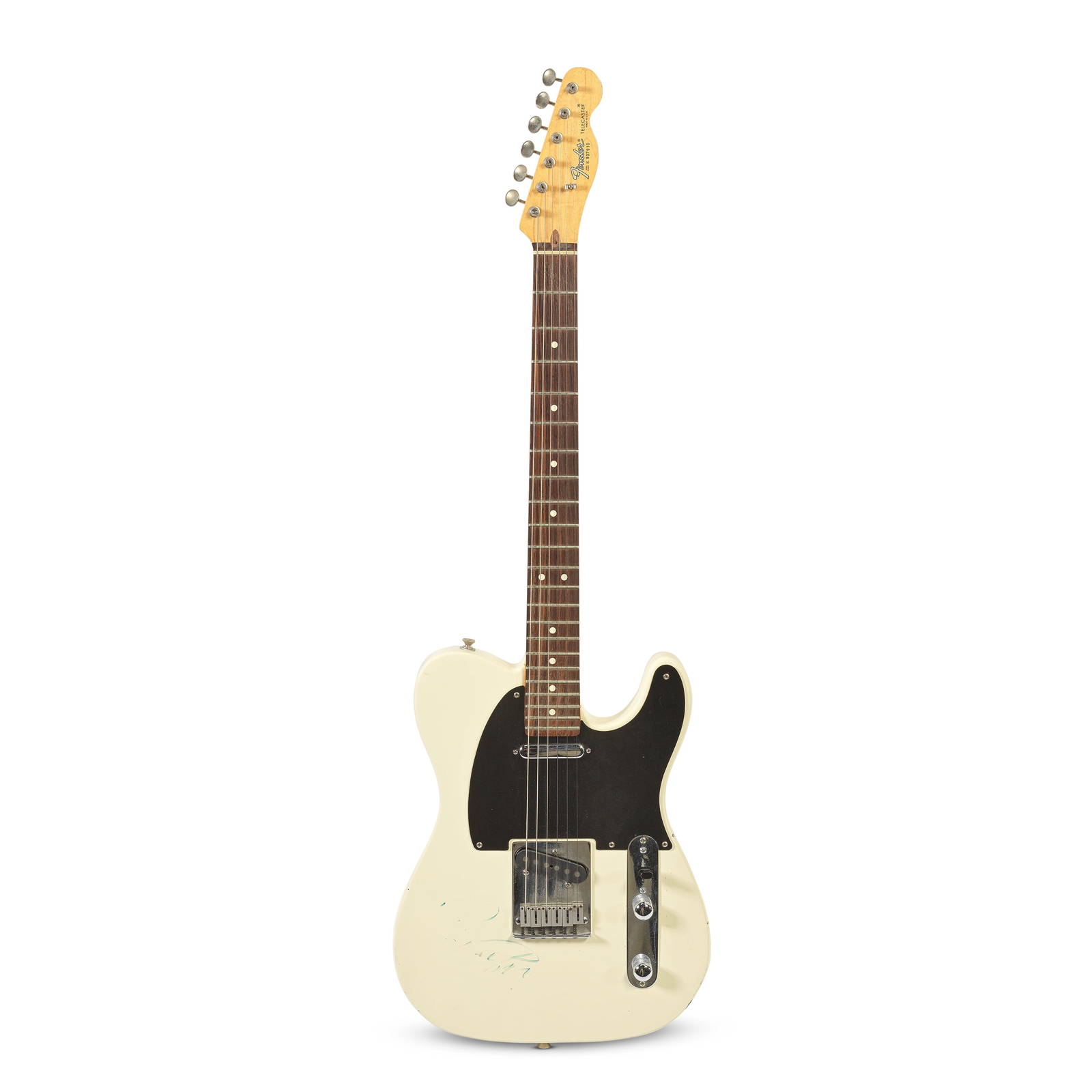 Status Quo: A Fender Telecaster Electric Guitar Owned, Played And Autographed By Rick Parfitt, 1 ...