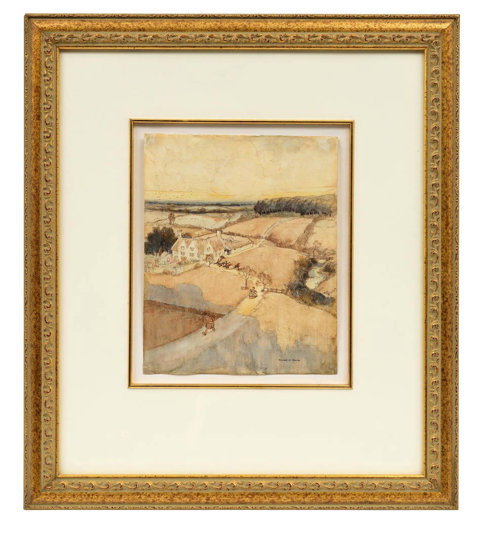 Original Illustration Art From Timlin's Masterpiece. Timlin, William ...