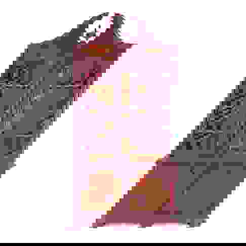 Rococo Red Painted Cabinet Auction