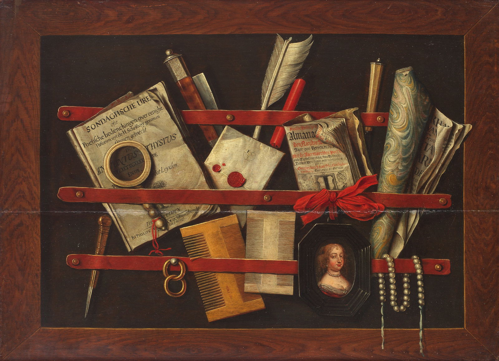 Edward Collier (breda Circa 1640-1708 London) A Trompe L'oeil Still ...