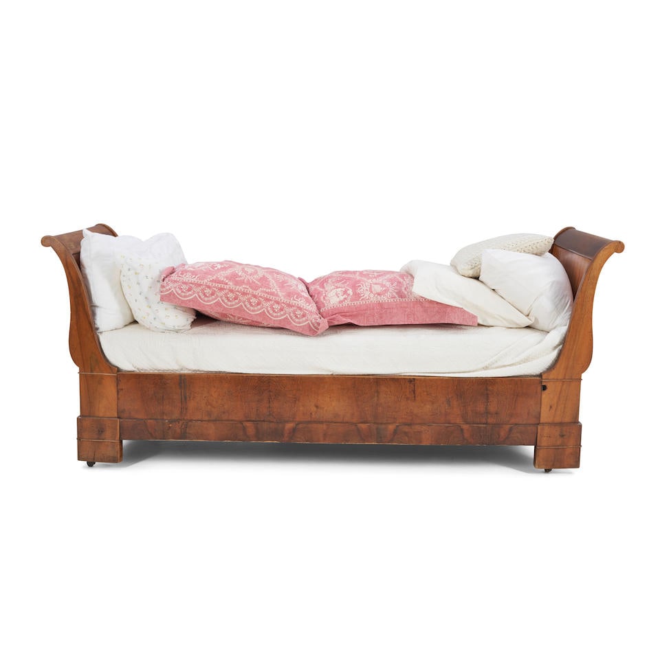 European Neoclassical Hardwood Daybed Auction