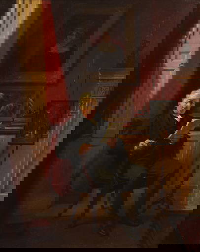 Henry Pierce Bone (british, 1779 1855) Portrait Of Henry Bone, Ra