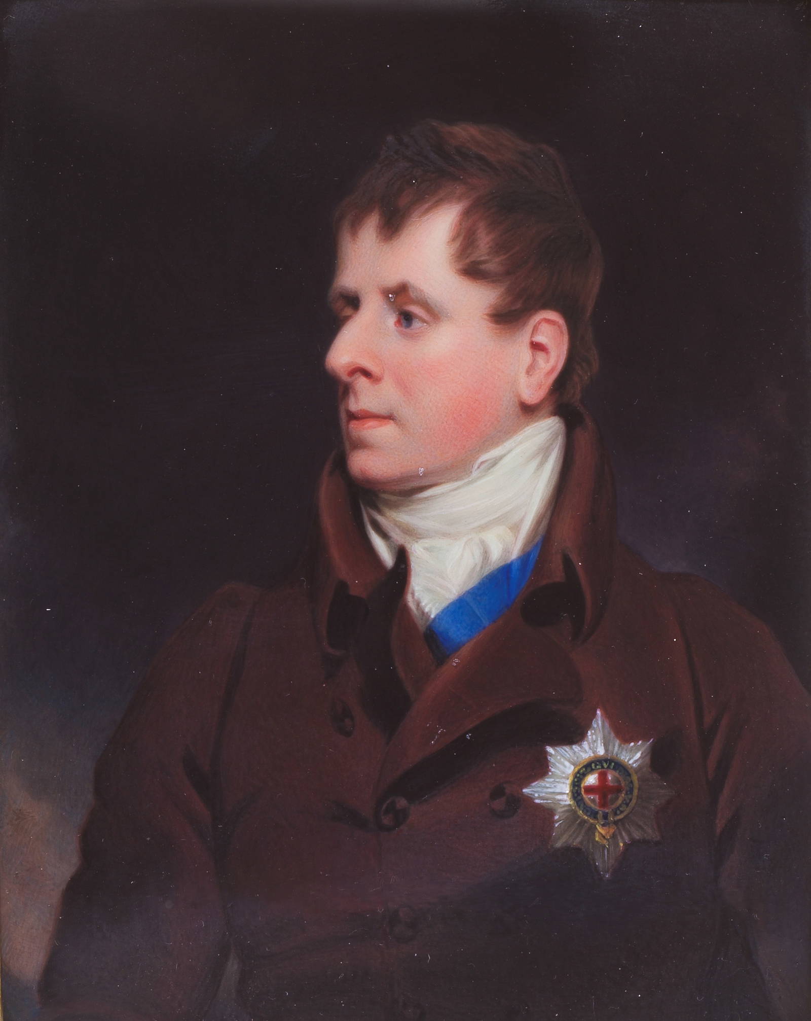 Henry Bone R.a. (1755-1834) George Granville Leveson-gower, Marquess Of ...