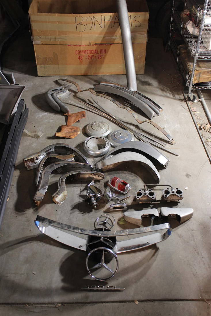 A Grouping Of 190sl Parts And Spares, Auction