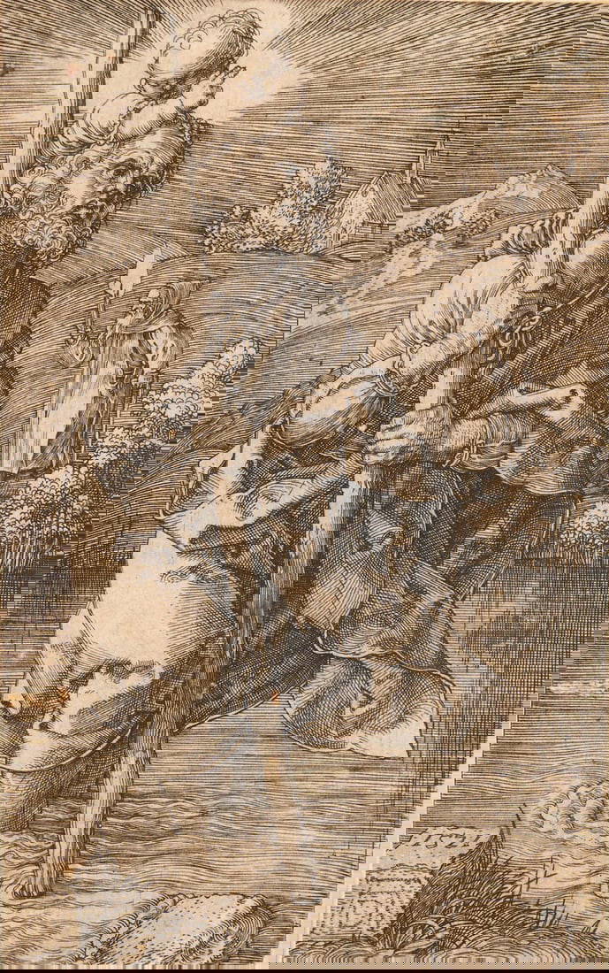 Albrecht Dürer (1471-1528); St. Christopher, Facing To The Right; Auction