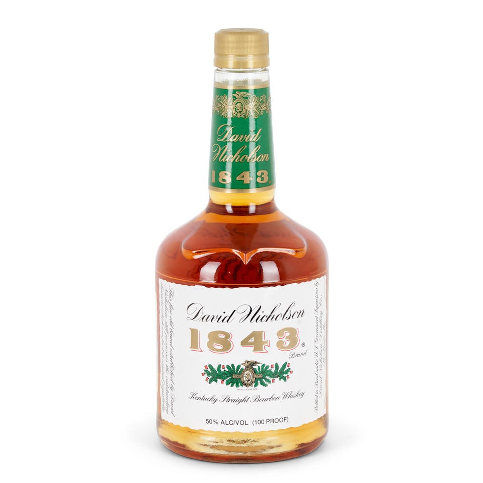 David Nicholson 1843 Bourbon (stitzel-weller) (1 750ml Bottle) Auction