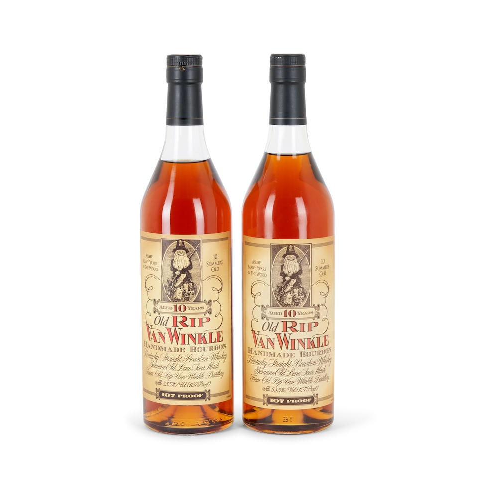 Old Rip Van Winkle 10 Years Old (2 750ml Bottles) Auction