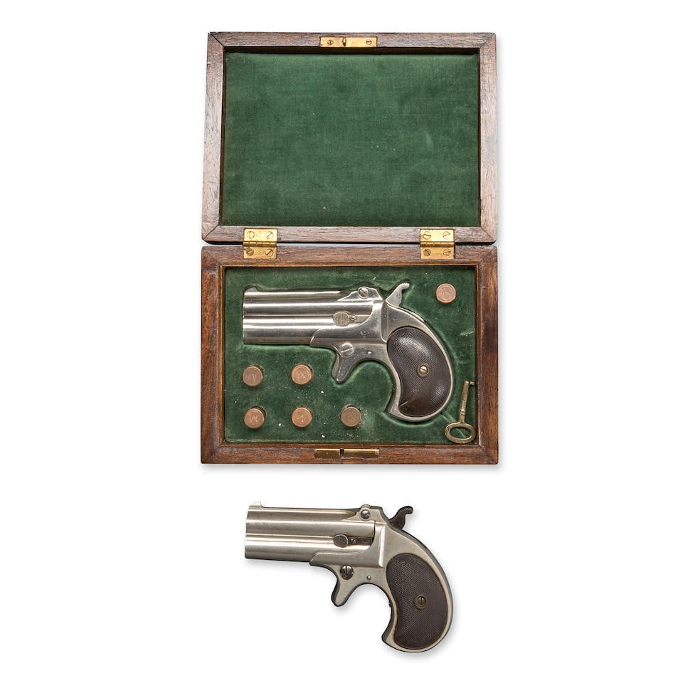 Two Remington Over/under Derringers. Auction