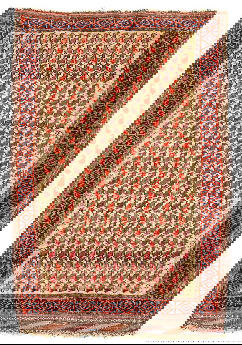 Baluch Boteh Rug Afghanistan 2 Ft. 4 In. X 3 Ft. 7 In. Auction