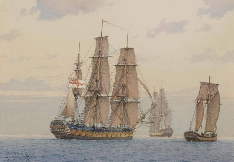 Derek George Montague Gardner (british, 1914-2007) His Britannic ...