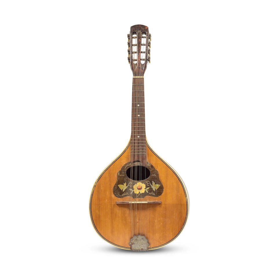 Rory Gallagher: An Italian-style Antique Mandolin, Mandolin 24 1/2in ...