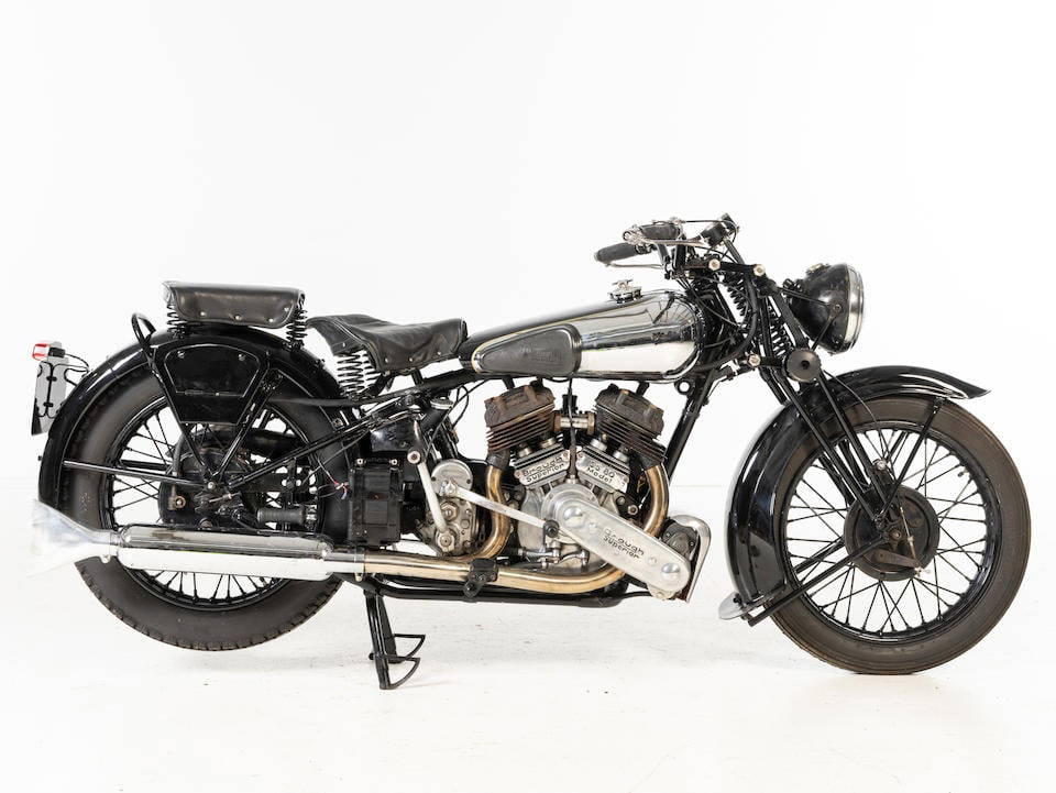 1939 Brough Superior 982cc Ss80 Special Frame No. M8/2086 Engine No. Bs ...