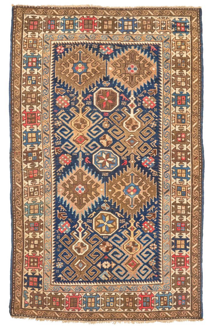 Caucasian Rug Caucasus 3 Ft. 9 In X 5 Ft. 6 In. Auction