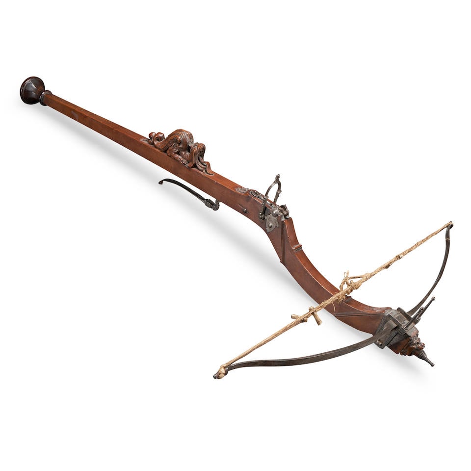 An Early 17th Century Italian Stonebow. Auction