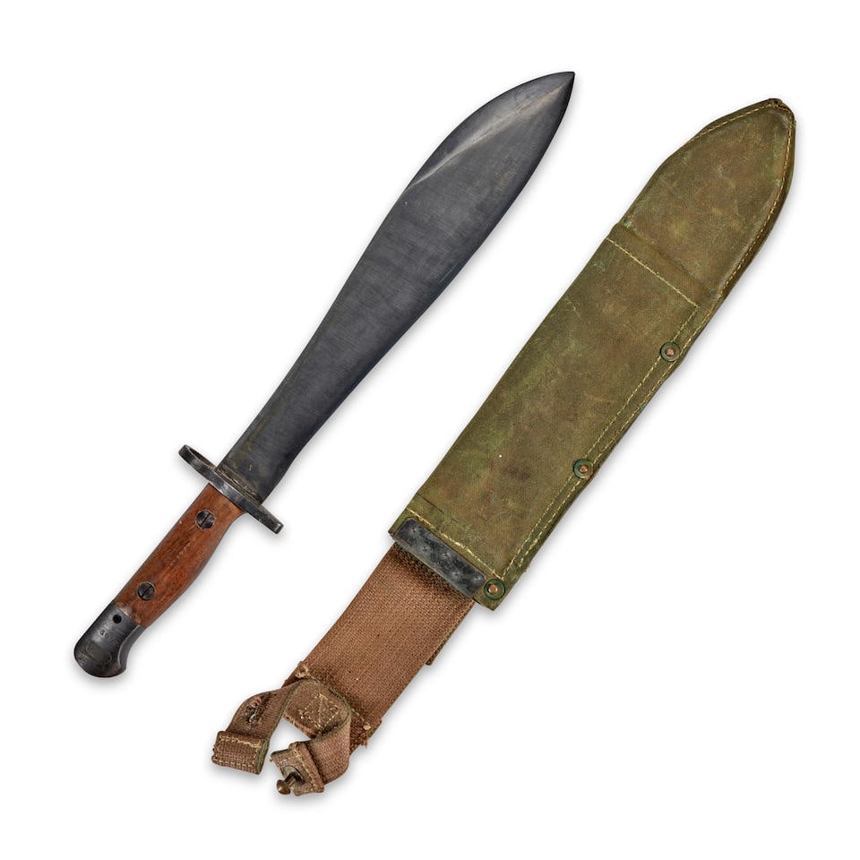 An Australian Pattern 1943 Machete Bayonet, Auction
