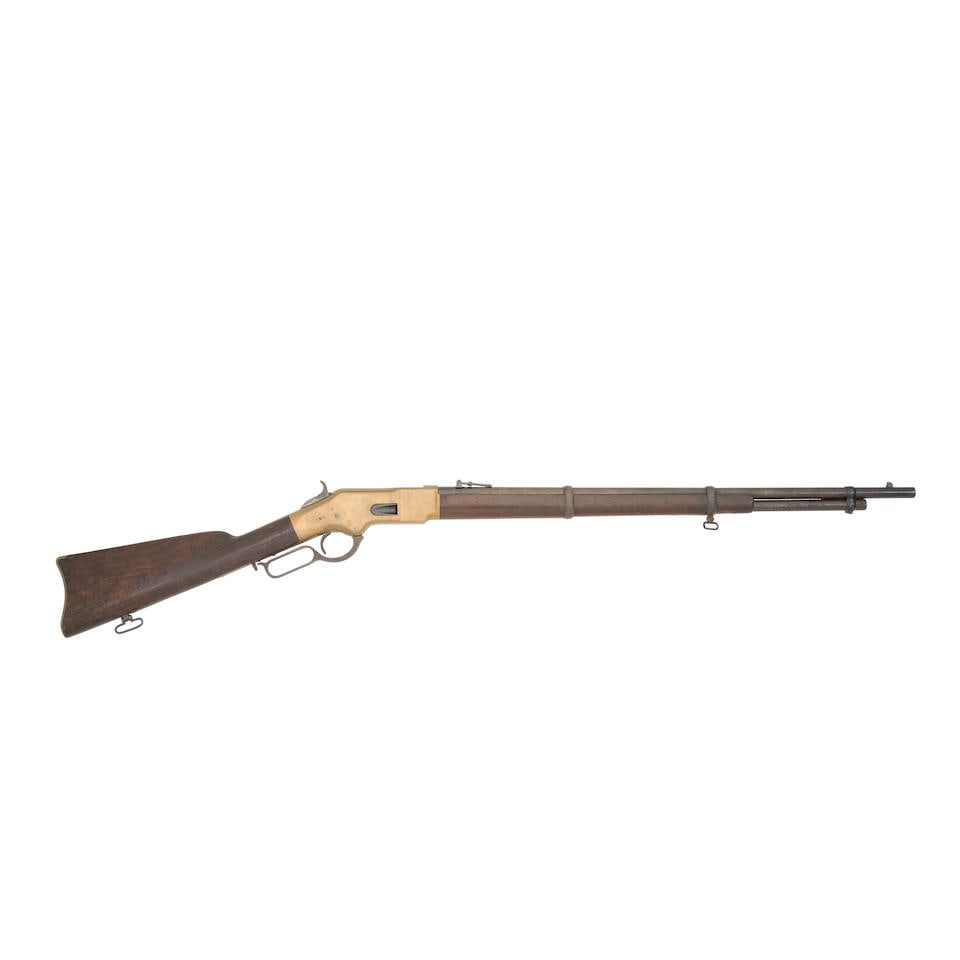 A .44 Rim-fire Winchester 1866 Third Model Repeating Musket Auction