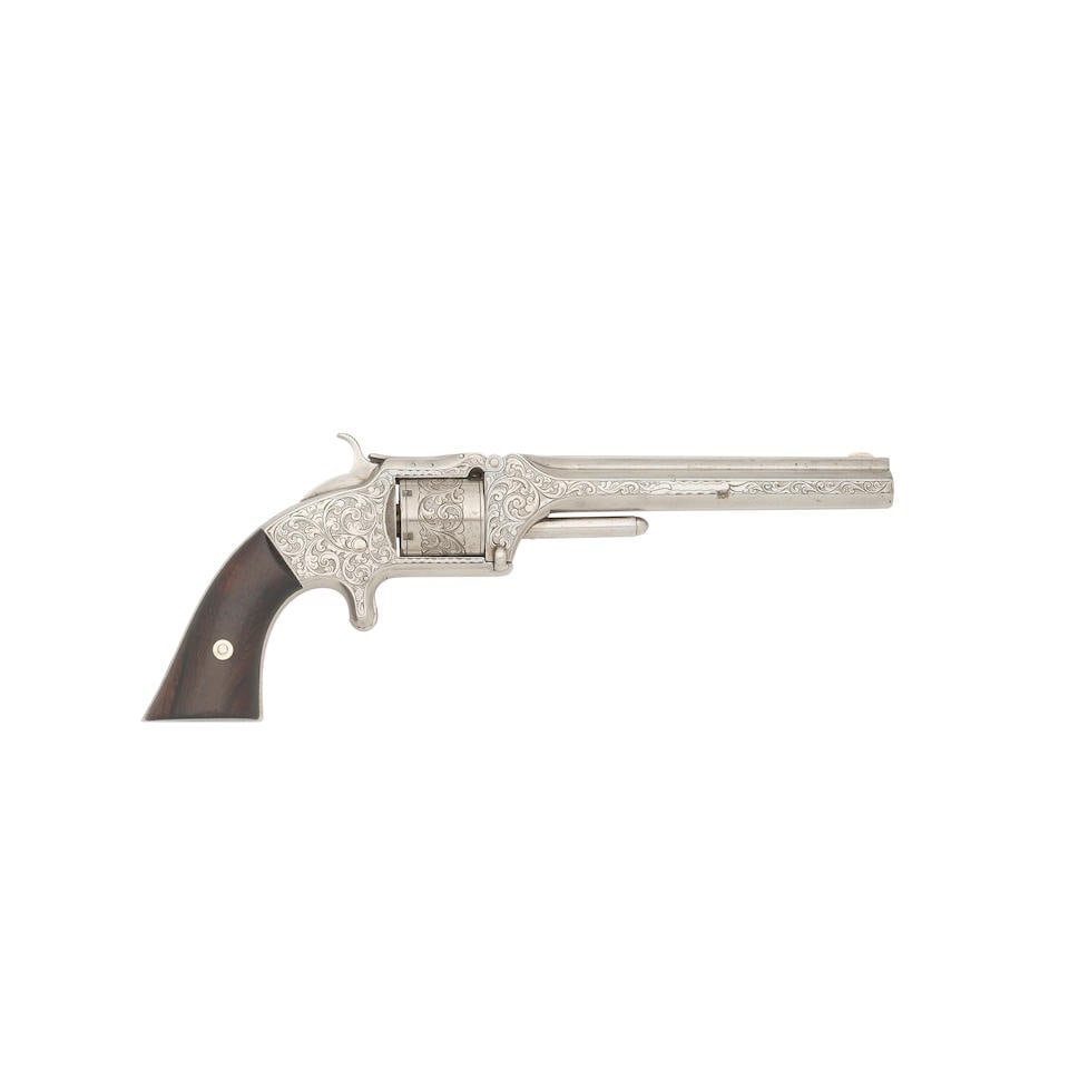 A .32 Rim-fire Smith & Wesson Old Model No. 2 Single-action Six-shot ...