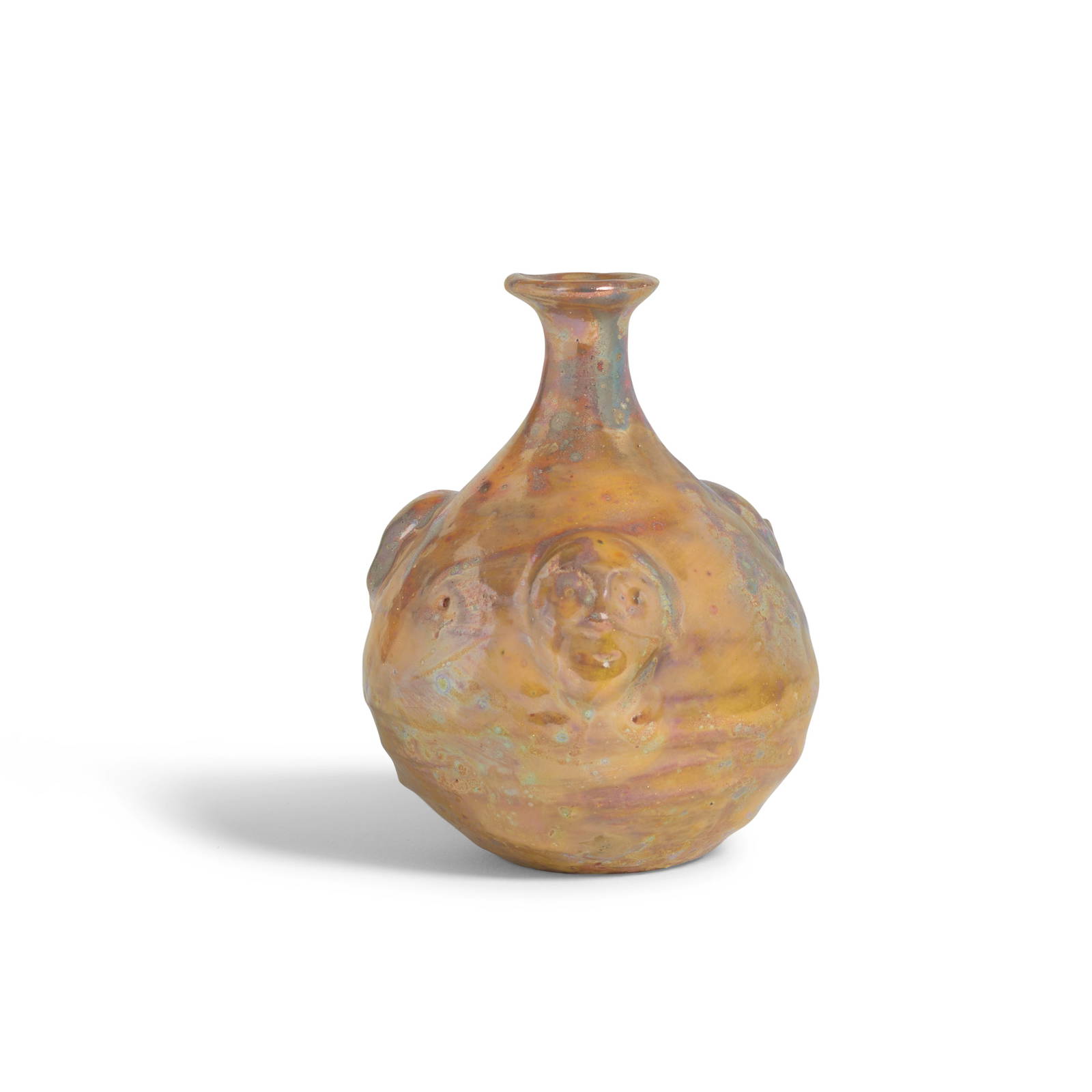 Beatrice Wood (1893-1998) Face Vaselustre-glazed Earthenware, Signed ...