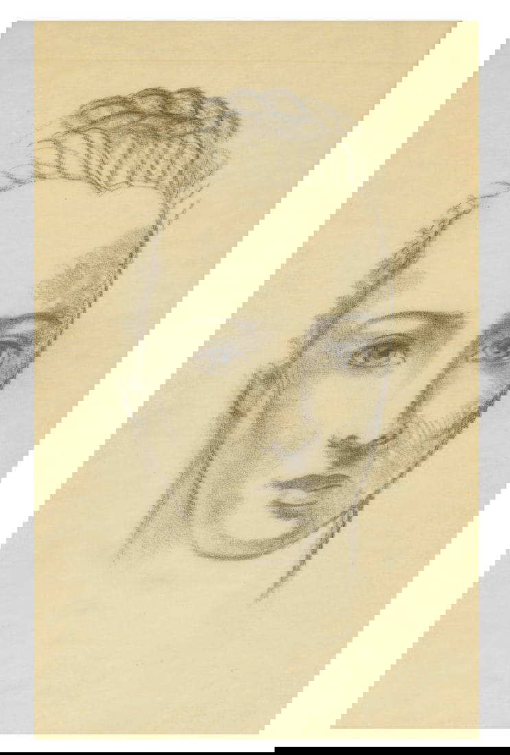 Valentine Hugo (1887-1968) Portrait De Jeune Homme (probablement ...